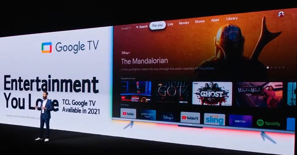 Difference between Google Vs Android TV — Folders