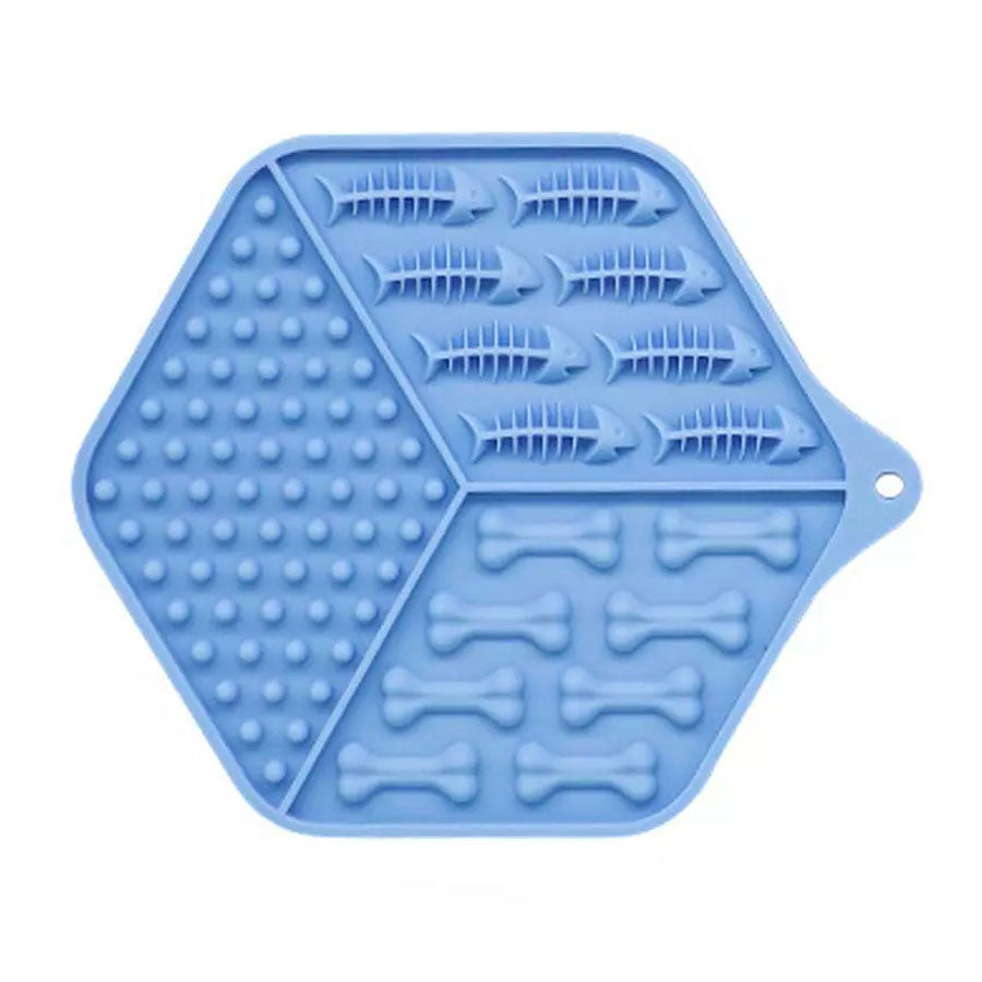 Bone Pattern Dog Silicone Lick Mat - Teddys — Folders