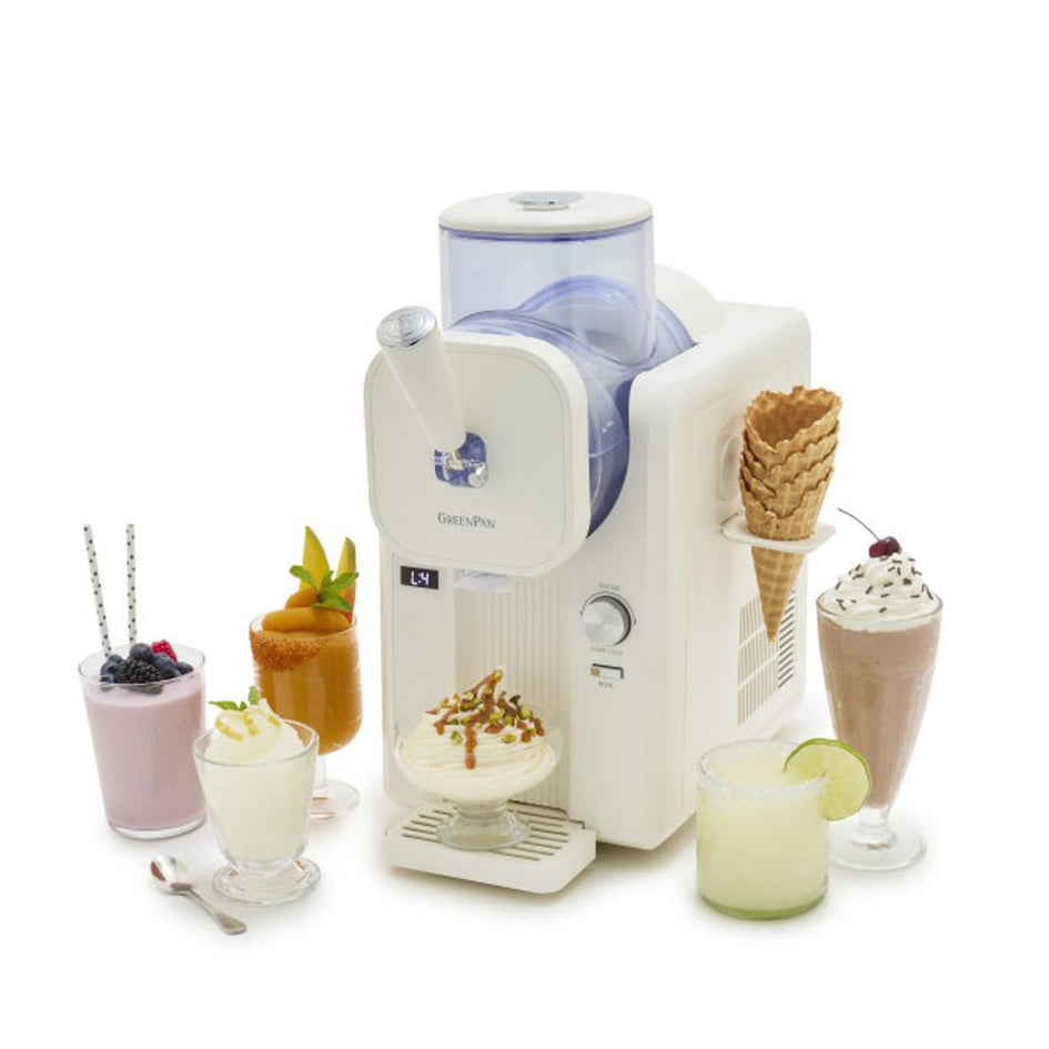 GreenPan Frost Ice-Cream & Slushie Maker - Cream CC010410 — Folders