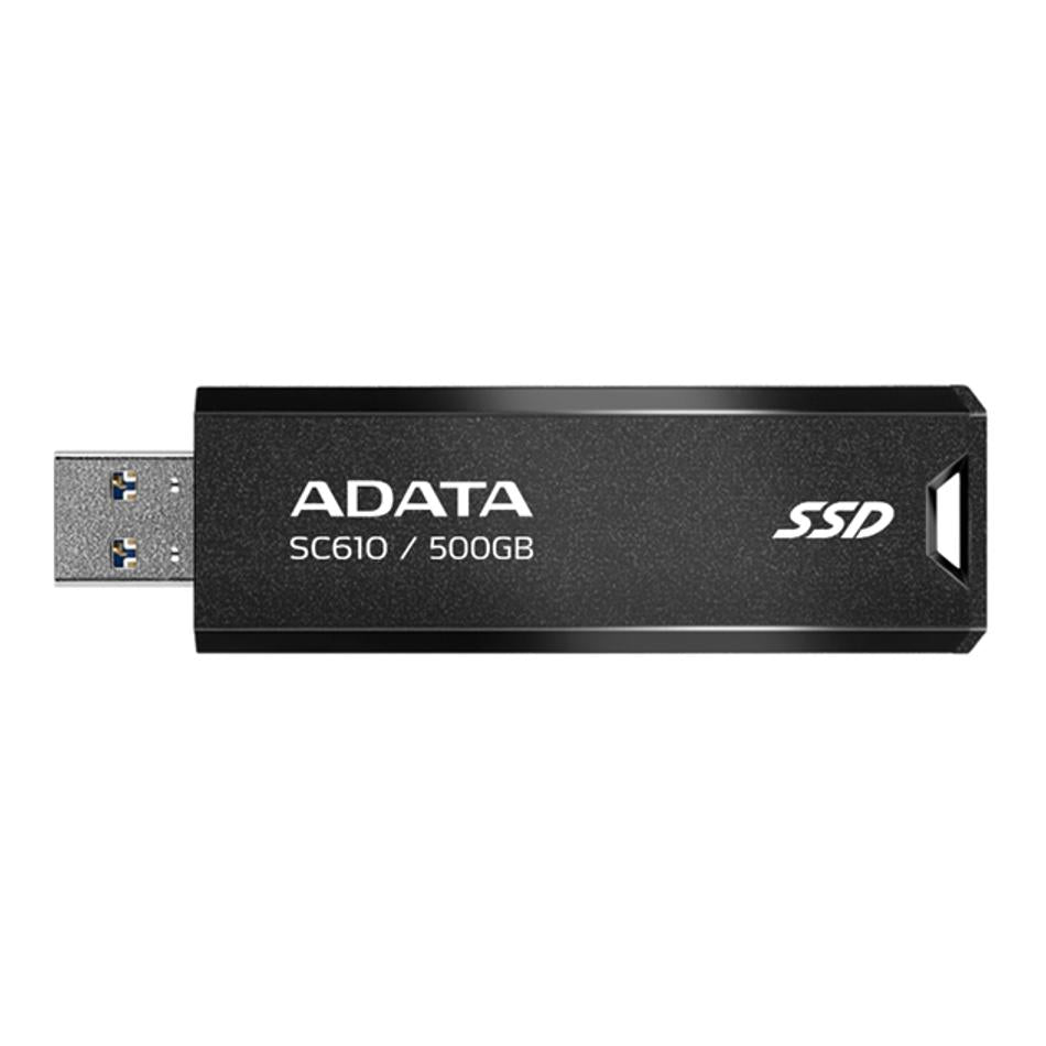 External SSD 500GB - Adata SC610 USB Drive — Folders