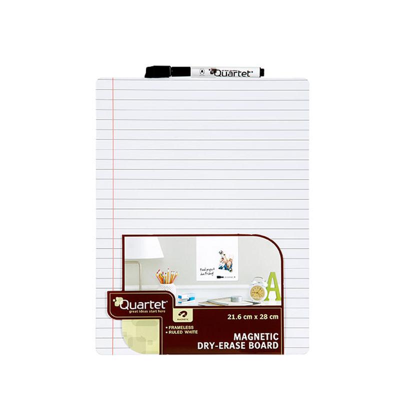 Whiteboard Tile - Quartet White Ruled QT79550 — Folders