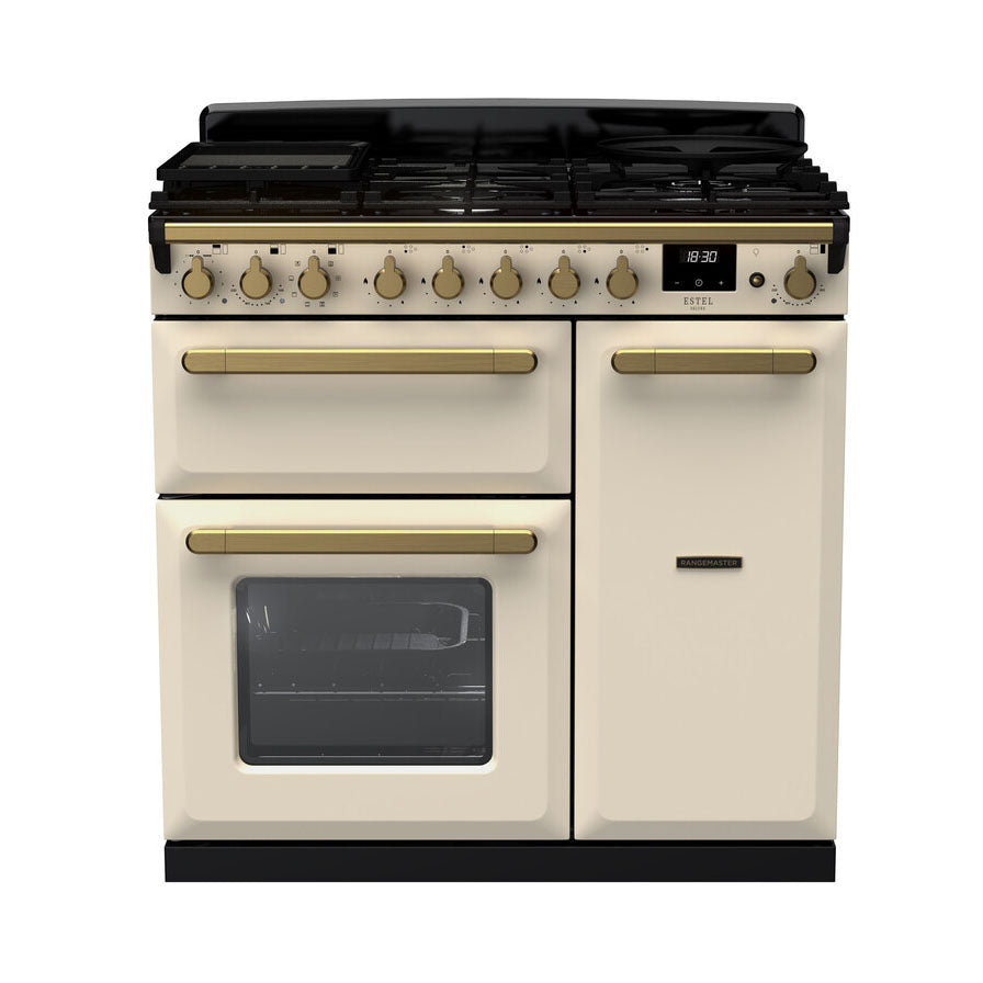 Falcon Elise Luxe Range Cooker | Antique Brass French Design — Folders