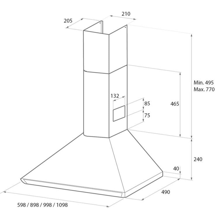 Rangehood - Falcon Classic 110cm Elegant Design — Folders