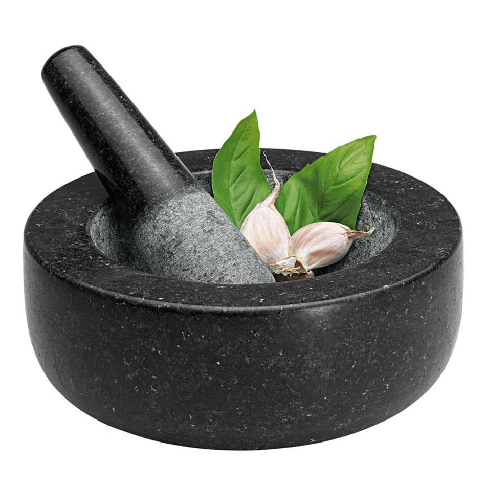 Mortar and Pestle - Avanti Low Profile 20cm - Black — Folders