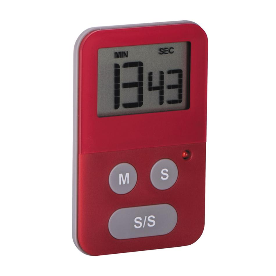 Digital Slim Kitchen Timer - Avanti Red 12944 — Folders