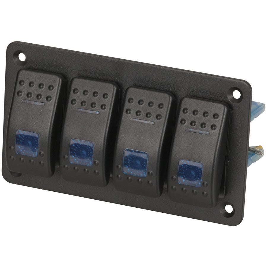 4 Way Illuminated Switch Panel - Powertech — Folders
