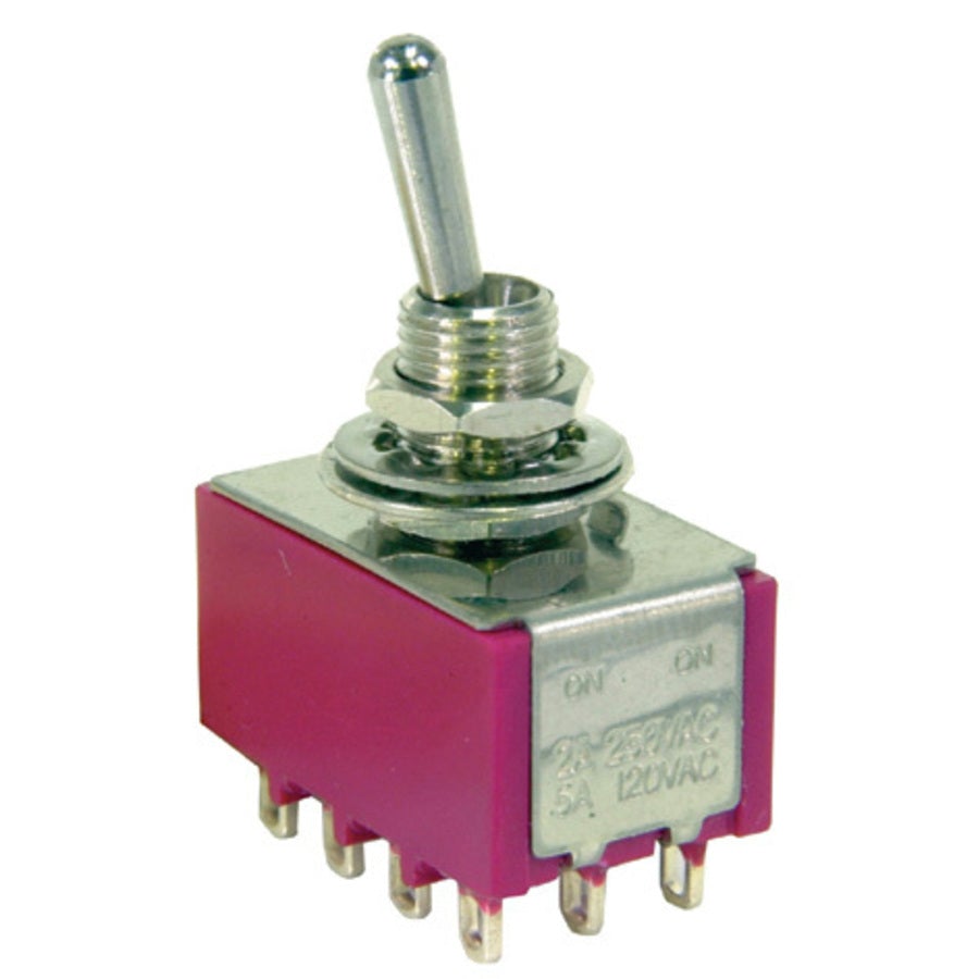 Mini Toggle Switch - 4PDT by Folders