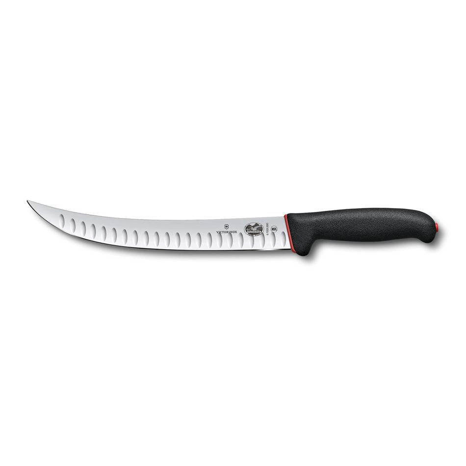 Slaughter Knife - Victorinox 20cm Curved Fluted Blade — Folders