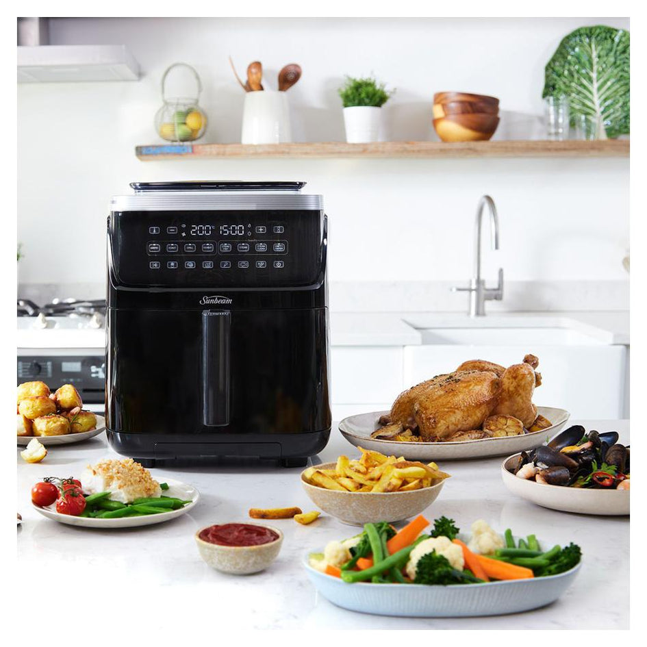 SteamFry Air Fryer - Sunbeam AFP4600BK — Folders