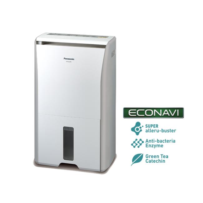 Panasonic 27L ECONAVI Dehumidifier with Super-Alleru Buster Filter F-Y ...