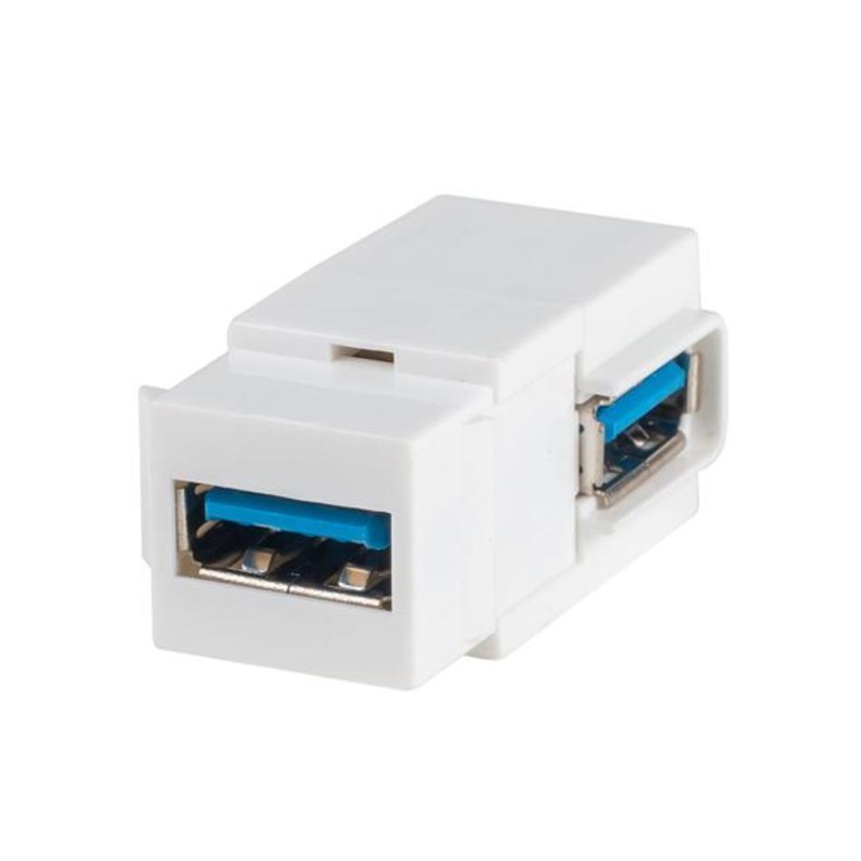 USB 3.0 Keystone Jack - Dynamix USB-A Female Right Angle — Folders