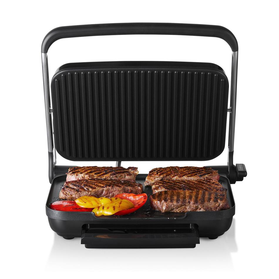 Sandwich Press and Grill - Sunbeam 6 Slice GRM7000SS — Folders
