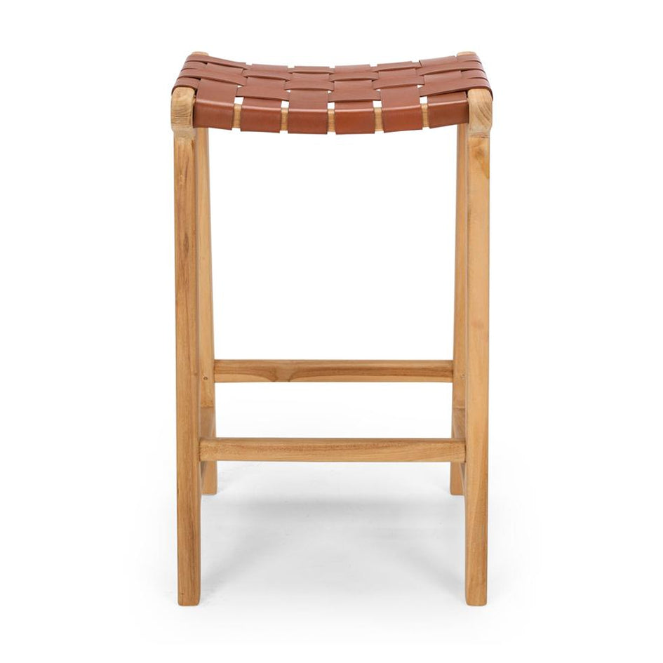 Indo Woven Bar Stool - Furniture By Design — Folders
