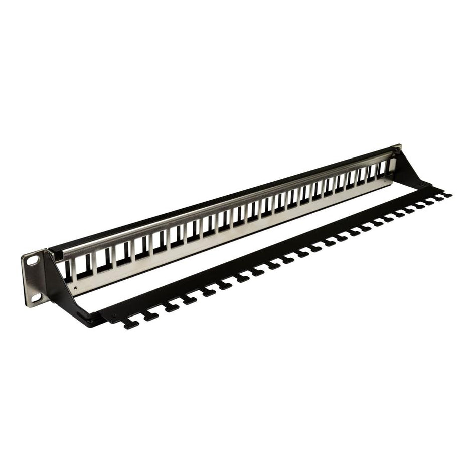 Patch Panel 24 Port UTP - Dynamix 19" 1RU Unloaded — Folders