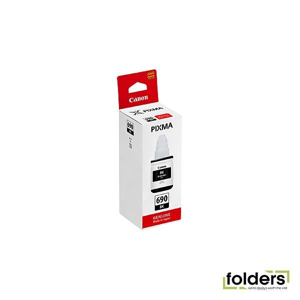 Black Ink Bottle - Canon GI690 — Folders