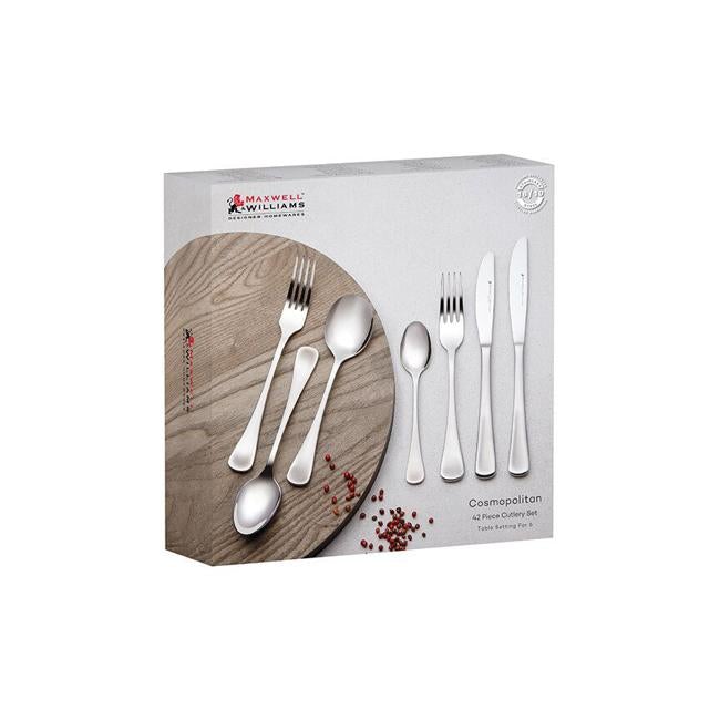 Cosmopolitan 42pc Cutlery Set Gift Boxed — Folders