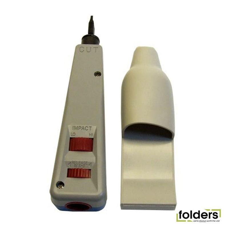 DYNAMIX 110 Punch Down Tool Metal (Blue/Grey tool) — Folders