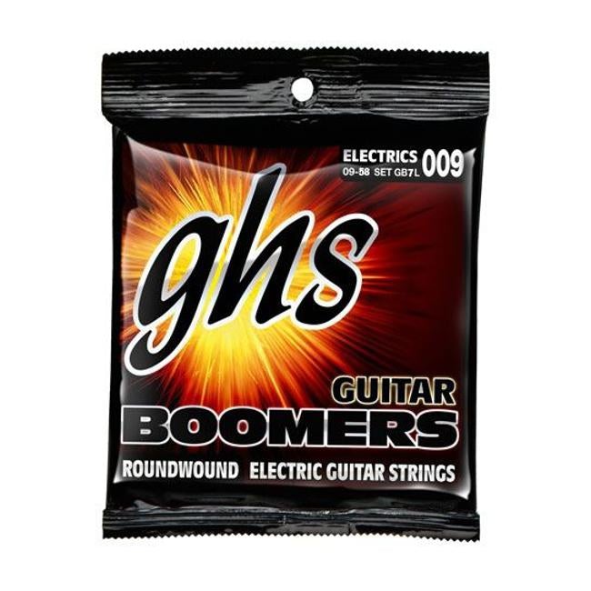 GHS 7-String Electric Boomers Light 009-058 — Folders