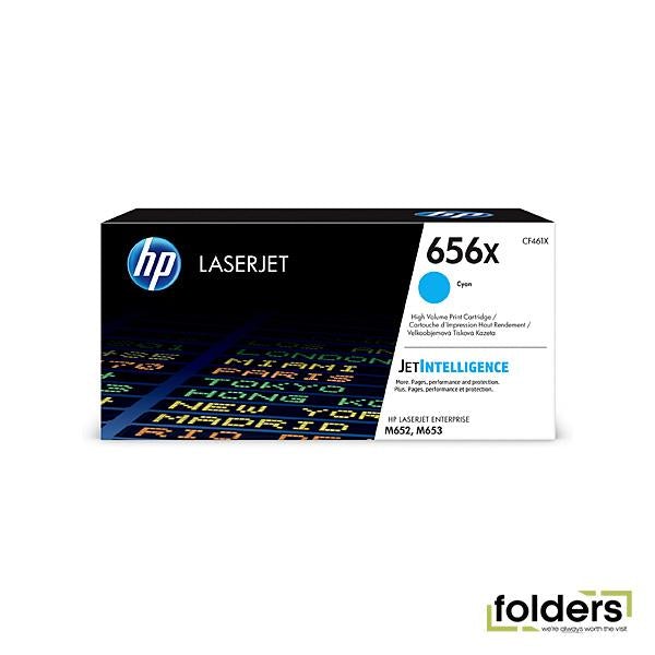 Cyan LaserJet Toner - HP 656X — Folders