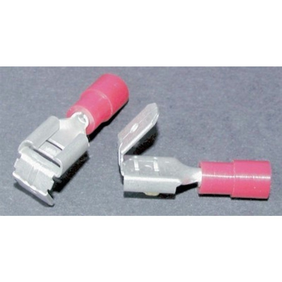 Piggy Back Female Spade - Folders - Red - Pk.100